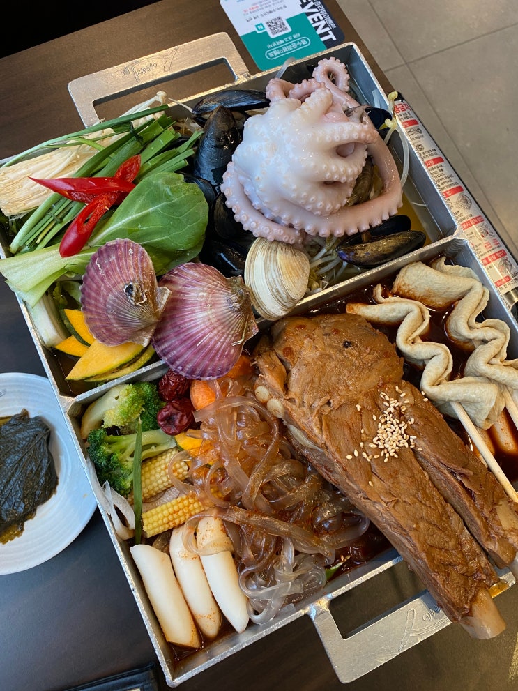 리얼리뷰 트리플스트리트 맛집 인기명 송도점 매운낙갈찜으로 몸보신 후기 네이버 블로그
