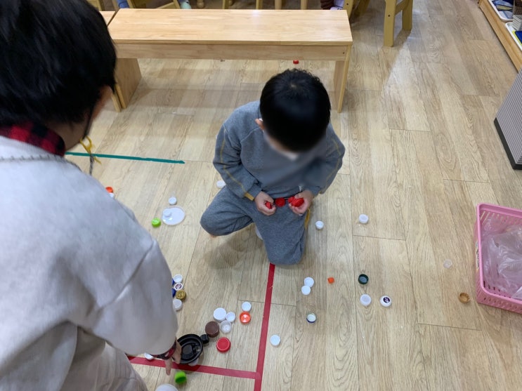 [부산 초읍동 예종유치원] 정크놀이: 뚜껑놀이 : 네이버 블로그