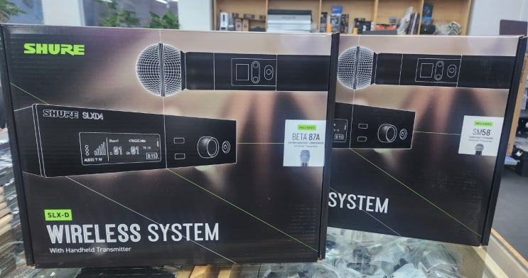 SHURE / 슈어 무선마이크 / SLXD / 디지털무선마이크 / 슈어공식대리점 / 슈어공식정품 / 슈어AS / 씨에스엠 ...
