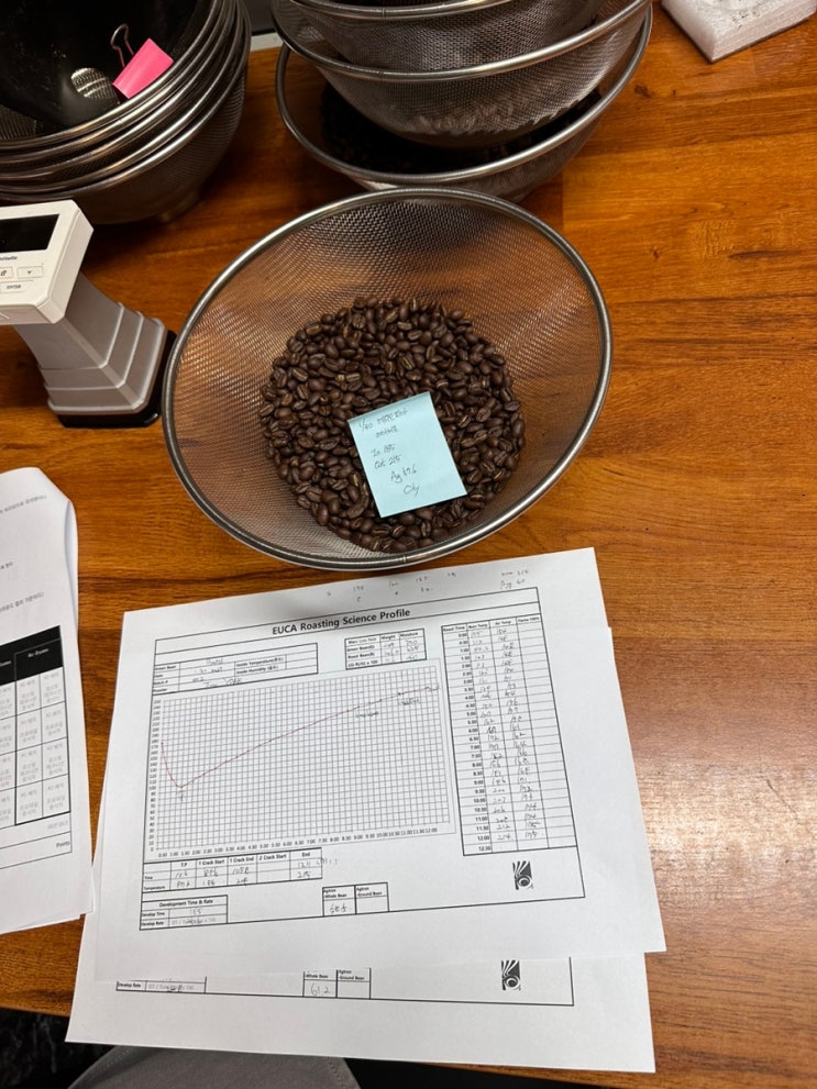 EUCA 로스팅 1급 패스 - 퍼스트 바리스타 학원 인계동 : 네이버 블로그