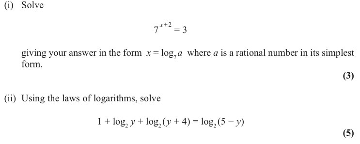 영국수학 | IAL | Edexcel | Pure Mathematics | WMA 12 | 2021 Jan | Q3 & Q6 ...