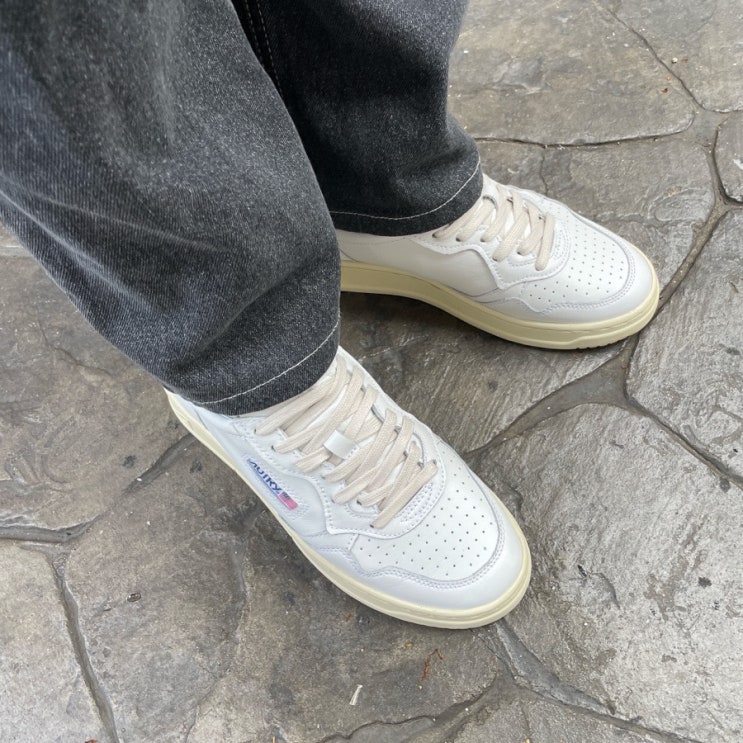 오트리 신발 메달리스트 레더 스니커즈 AULM-LL13 구매 후기 : 네이버 블로그