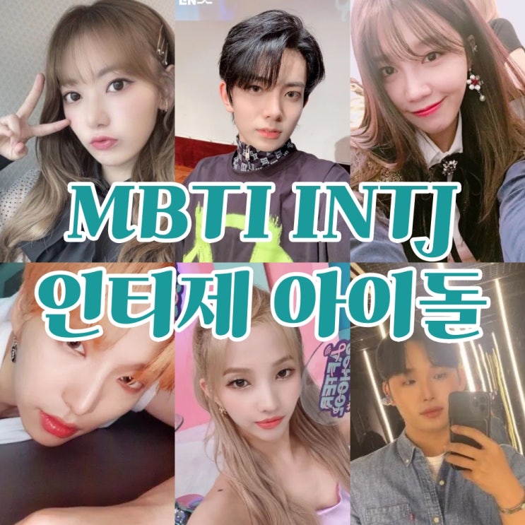 Mbti Intj인티제 아이돌 연예인 성격 특징 성향 양양 수빈 정모 류진 동준 대열 지웅 주현 네이버 블로그