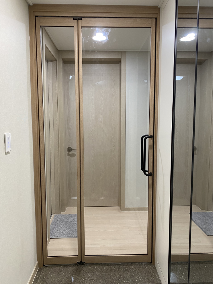 아이지도어 스윙폴딩도어 설치 후기 : 네이버 블로그