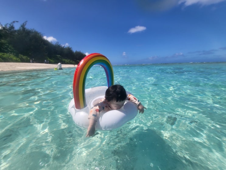 15개월 아기랑 괌 여행 괌 북부 리티디안 비치 운영시간 주차장 준비물 스노클링 시간 네이버 블로그
