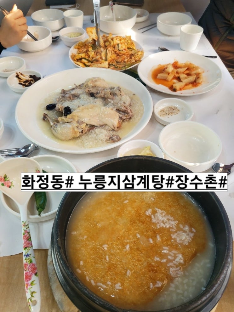 안산화정동 몸보신하러 장수촌 누룽지 삼계탕 방문 후기 네이버 블로그