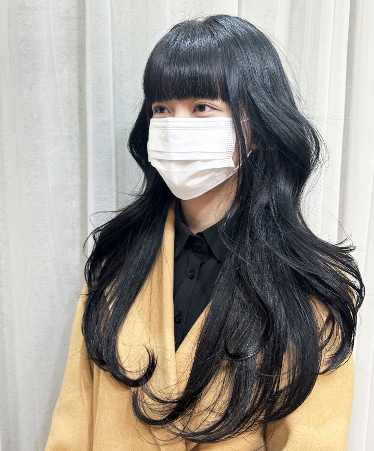 2023 여자 긴머리 스타일 허쉬 레이어드컷 네이버 블로그