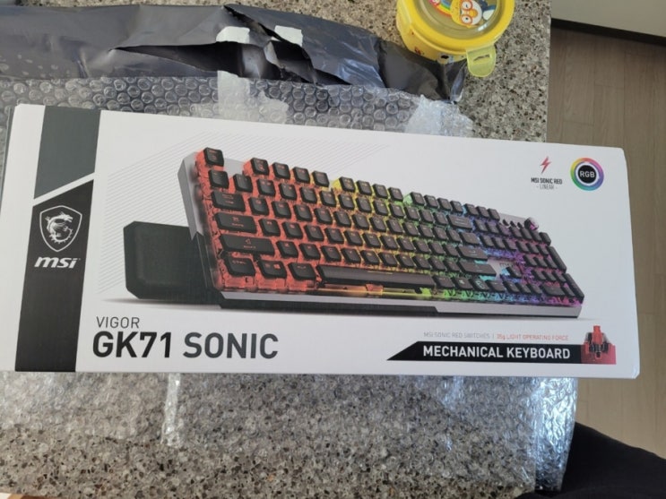 게임키보드 MSI GK71 소닉 게이밍 키보드 : 네이버 블로그