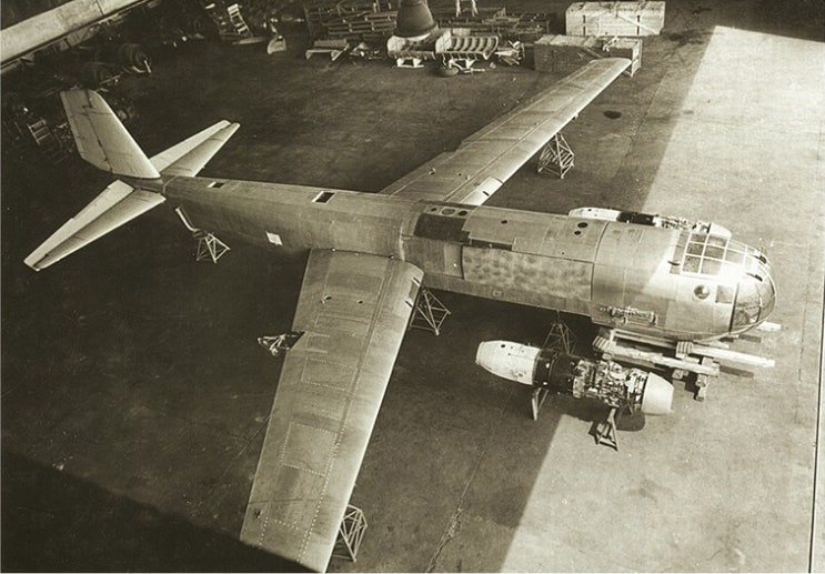 소련 제트전투기. #33. JU-287. 소련의 항공기 발전. 전진익기. AM3. AM5. RD-9 제트엔진 : 네이버 블로그