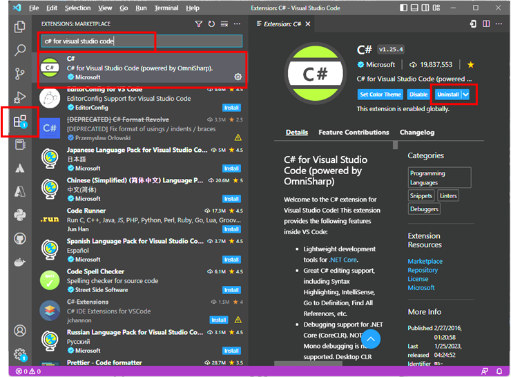윈도우 ASP.NET Web API Visual Studio Code VSC 개발 - (1) 개발 환경 설치 : 네이버 블로그
