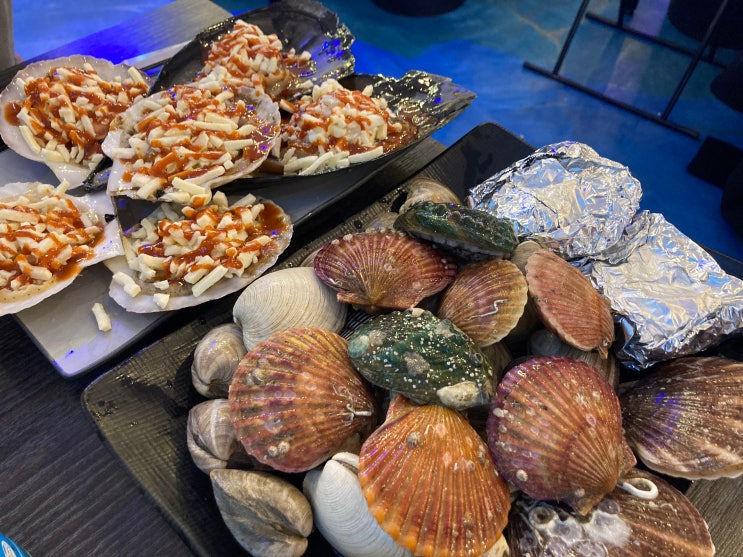 영종도 구읍뱃터 조개구이 2호점 친절한 여사장님 덕분에 맛저녁 네이버 블로그