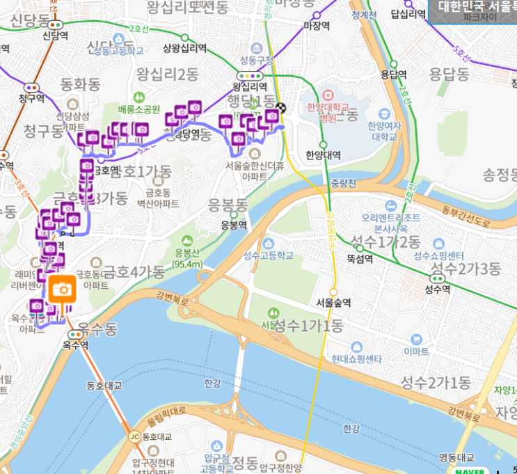성동구 행당동옥수동금호동왕십리 임장서울숲리버자이 행당7구역라체르보푸지써밋 네이버 블로그