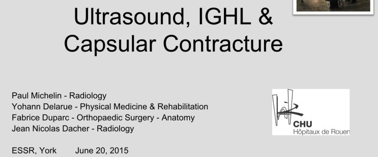 [어깨][논문] 오십견★IGHL & Capsular contracture : 네이버 블로그