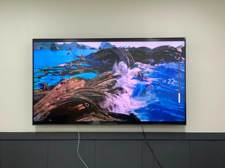 ★TV설치·벽걸이설치후기★ (파주시 광탄면 사무실) LG 86인치 2022년 4K 스마트TV 86UQ8000AUB 설치후기 ...