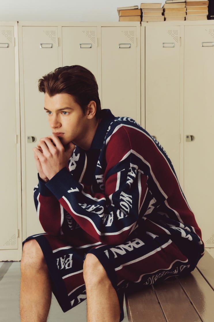 남자 여자 봄 데일리룩 with PANAM 팬암 23SS 가디건 맨투맨 셔츠 ♡ : 네이버 블로그