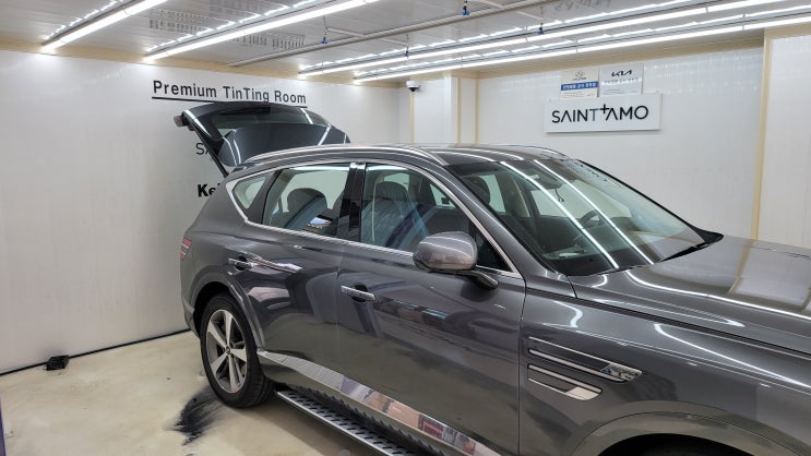 속초신차패키지전문점 - GV80 레이노썬팅. 신차검수. 신차패키지. PPF. 유리막코팅 작업 : 네이버 블로그