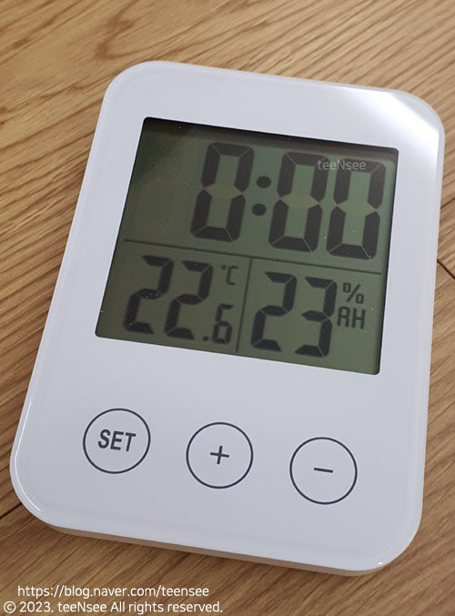 이케아 온도계 습도계 SLATTIS 슬로티스 시계 : 네이버 블로그