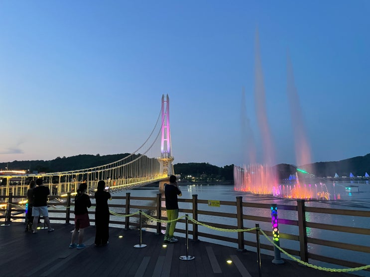 예산출렁다리 음악분수 예당호 주차장 분수쇼 입장료 운영시간 총정리 네이버 블로그