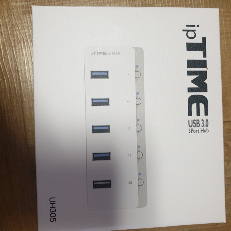 내돈내산 ipTIME UH305 USB5port Hub 사용 느낌 : 네이버 블로그