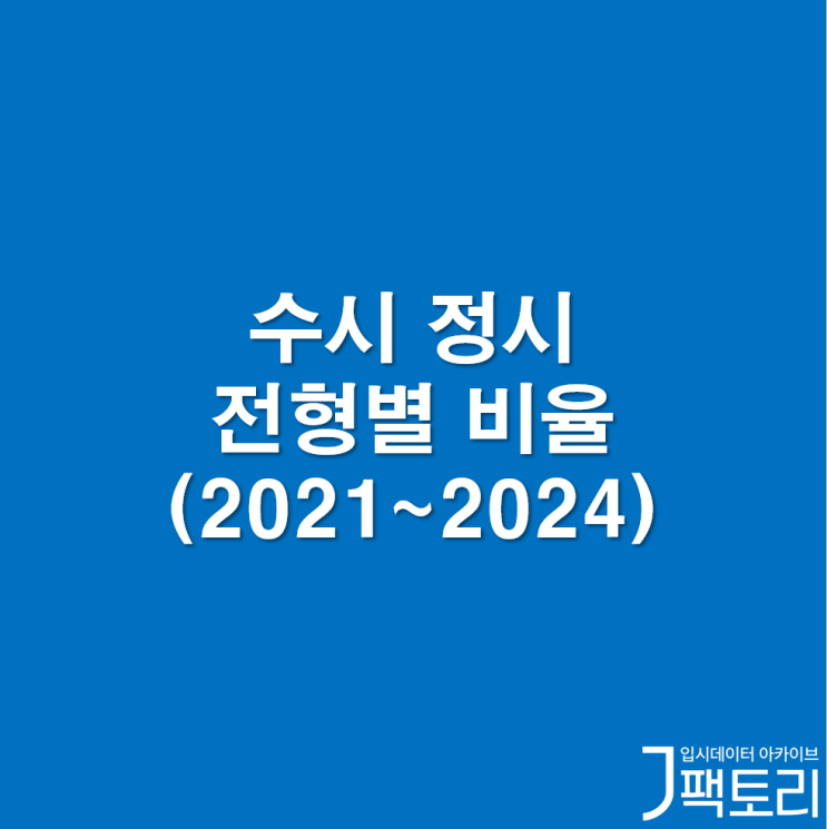 2024학년도 전형별 모집인원 분석 학생부종합 학생부교과 논술 정시 상위15개대학 네이버 블로그