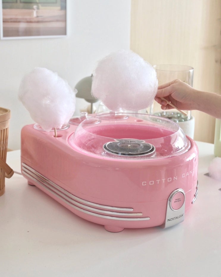 솜사탕 메이커 집에서 쉽게 만들기 솜사탕 기계 : 네이버 블로그