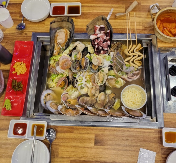 신논현역 맛집 싱싱한 국물조개찜에 칼국수까지 바다수퍼해물천하조개구이강남역점 강추~ 네이버 블로그