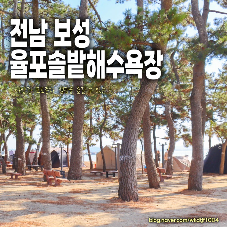 전남 보성 가볼만한 곳 율포해수욕장 다양한 포토존과 무료캠핑이 가능한 곳 네이버 블로그