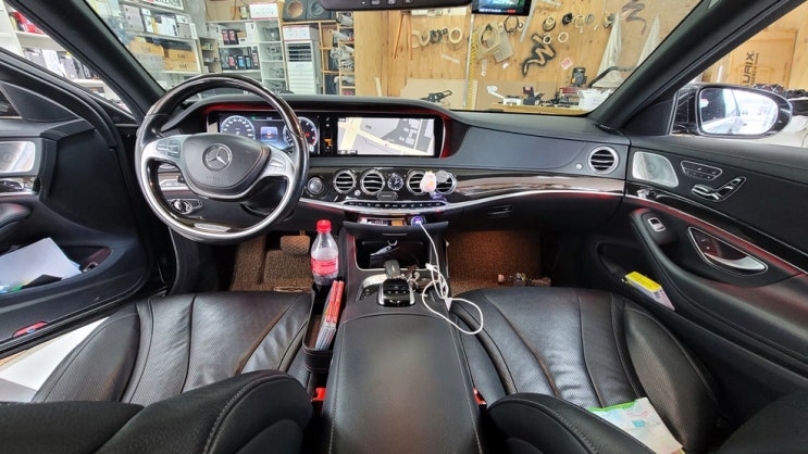 동탄 벤츠 w222 안드로이드 m2c 200a plus hud.리어모니터연동 송풍구 3d부메스터 시공입니다. : 네이버 블로그