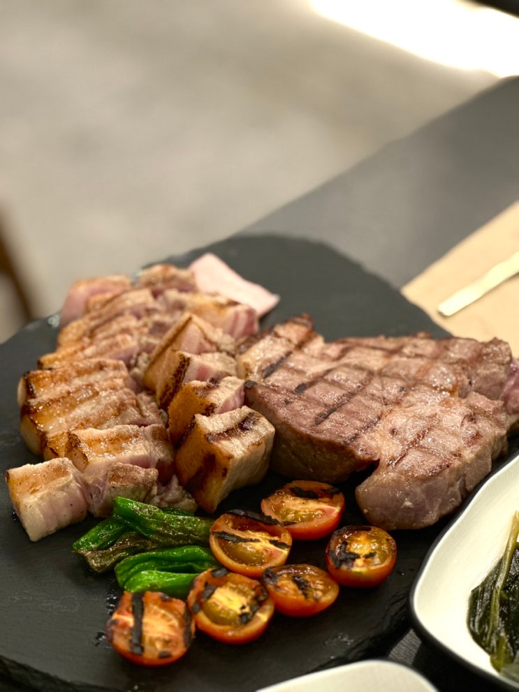 일산 가로수길 맛집 삼겹살이 맛있는 고기엔 2번째 방문 후기 네이버 블로그