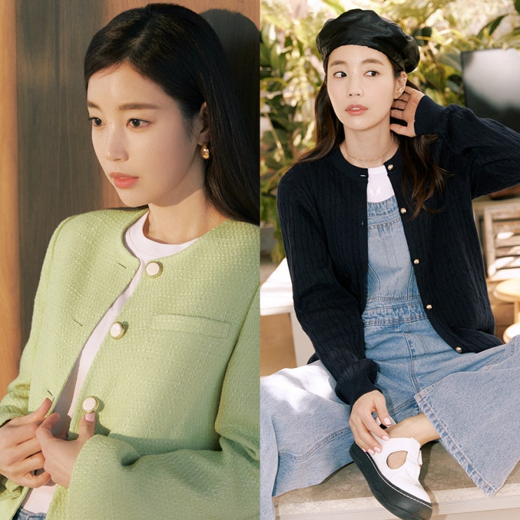기은세 인스타그램 패션은 셀렙샵 에디션 기은세 니트 데님 멜빵 가죽 자켓 And 여자 봄 코디 추천 네이버 블로그