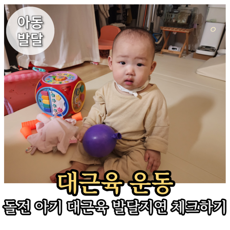 돌전 아기 대근육 운동과 이동성 발달지연 체크하기6~12개월 네이버 블로그