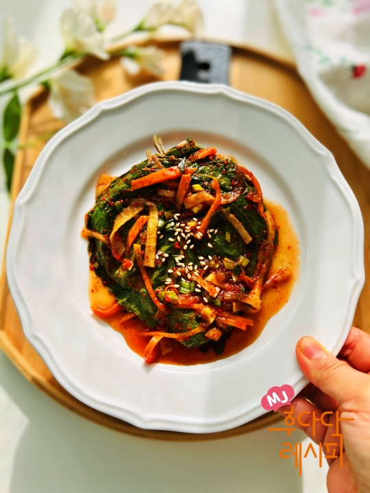 깻잎 양념장 백종원 깻잎김치 만드는 법 깻잎 양념 요리 네이버 블로그