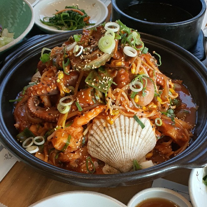 맛집 매콤하고 싱싱한 해물이 들어있는 군산맛집 한소끔 네이버 블로그