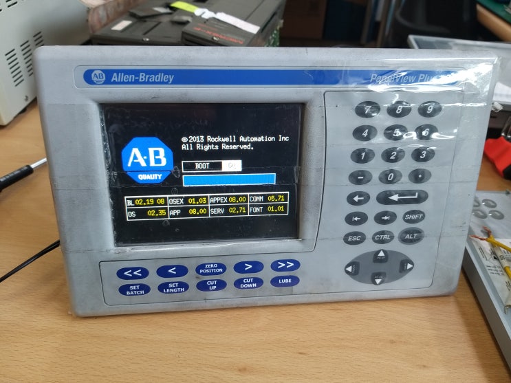Allen-Bradley PANELVIEW PLUS 600 긴급 수리 : 네이버 블로그