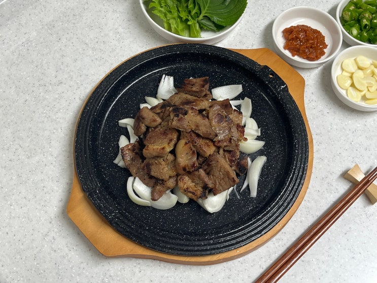 홈플러스 팔도진미 숯불양념목심구이 집에서 숯불갈비처럼 만들기 : 네이버 블로그