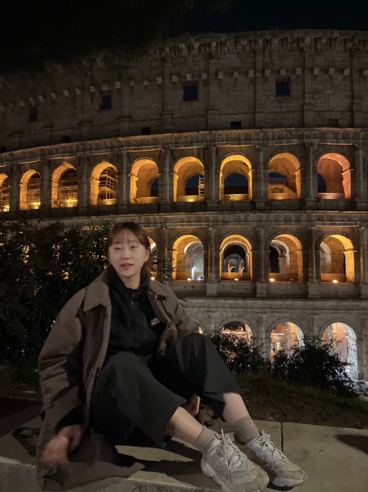 이탈리아 로마 여행: 올드브릿지, 파씨 젤라또, 타짜도르 커피 콘파냐, trattoria cecio, 콜로세움 야경 : 네이버 블로그