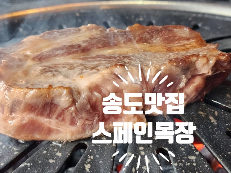 인천 송도 센트럴파크 맛집 스페인목장 4대 진미 이베리코 전문점 네이버 블로그