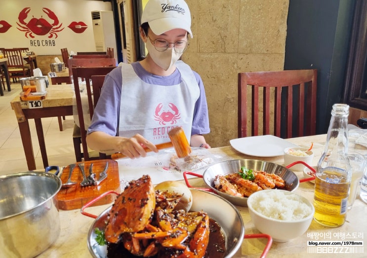 세부 맛집 막탄 알리망오 추천 레드크랩 필리핀 해산물 먹거리 픽드랍 무료 네이버 블로그
