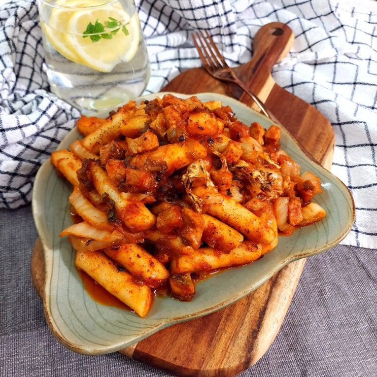 박솔미 기름떡볶이 만들기 편스토랑 불맛제육기름떡볶이 파기름 내는법 매콤한 쌀떡볶이떡 레시피 추억의 간식 네이버 블로그
