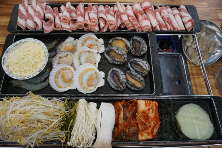 평택 조개구이맛집 해물상회 바닷가 부럽지 않은 해물삼합구이 네이버 블로그