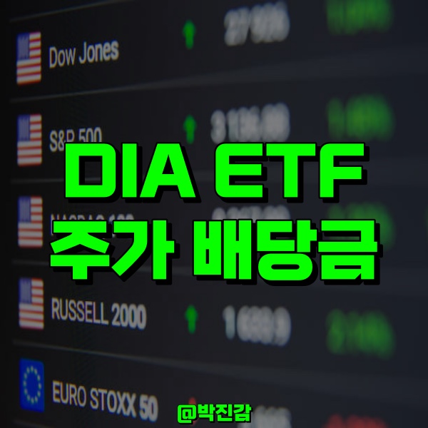 DIA ETF 주가 배당금 배당수익률 분석 - 다우존스 산업지수 : 네이버 블로그
