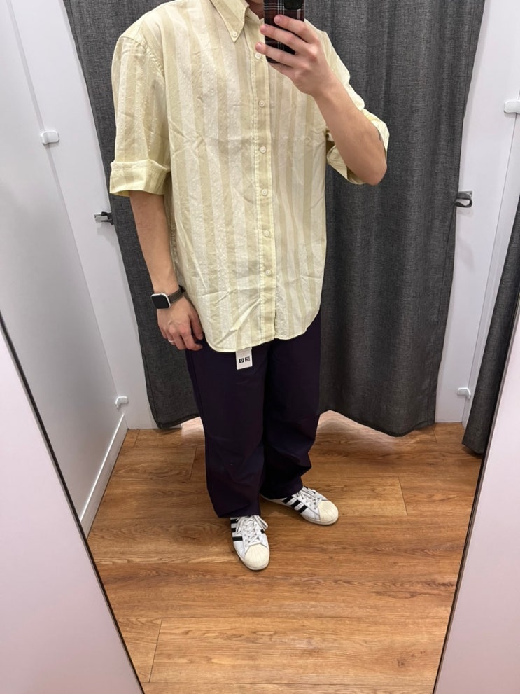 유니클로 U 23ss 실물후기 : 네이버 블로그