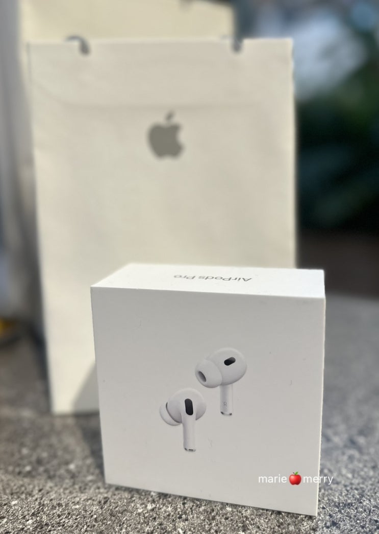 에어팟프로2(Air pods pro2) ㅣ애플매장구입후기,노이즈 캔슬링 ,케이스추천 : 네이버 블로그
