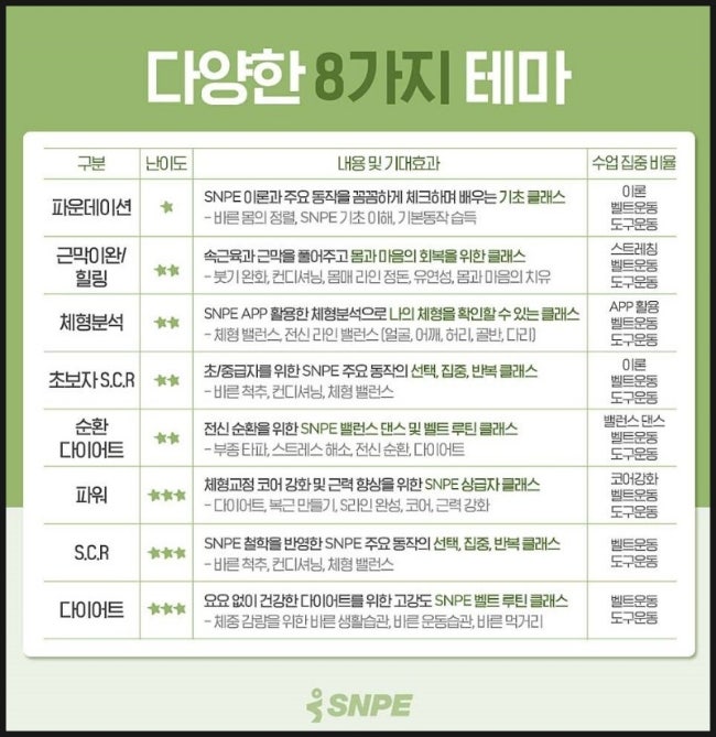 snpe데일리 클래스 소개 : 네이버 블로그