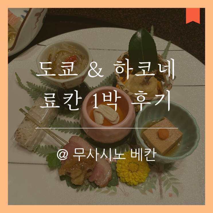 도쿄 여행 4일차 하코네 전통 료칸 추천 무사시노 벳칸 1박 후기 2 노천탕 조식 하코네 고라 공원