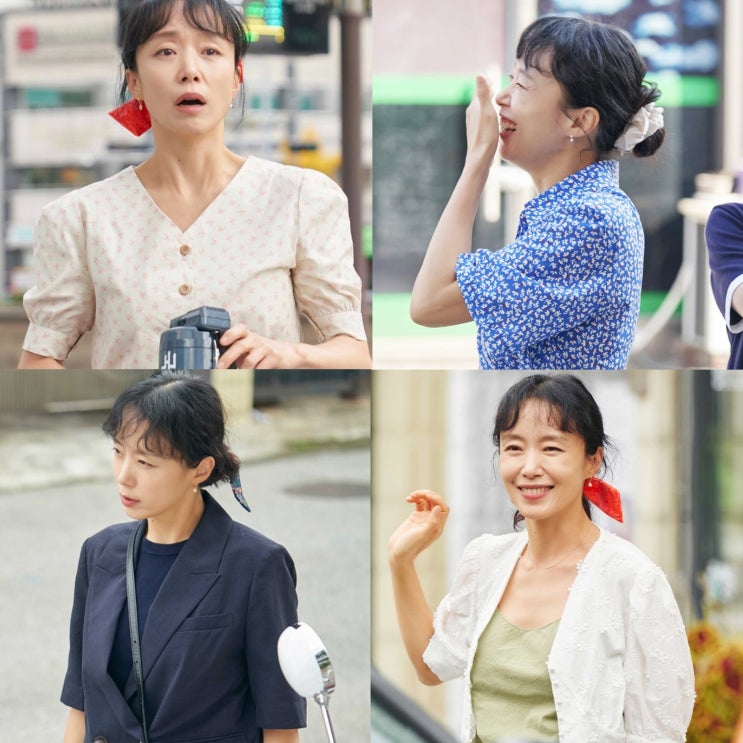 일타스캔들 3화 4화 전도연 옷 패션 블라우스 머리끈 자켓 코디 정보 네이버 블로그