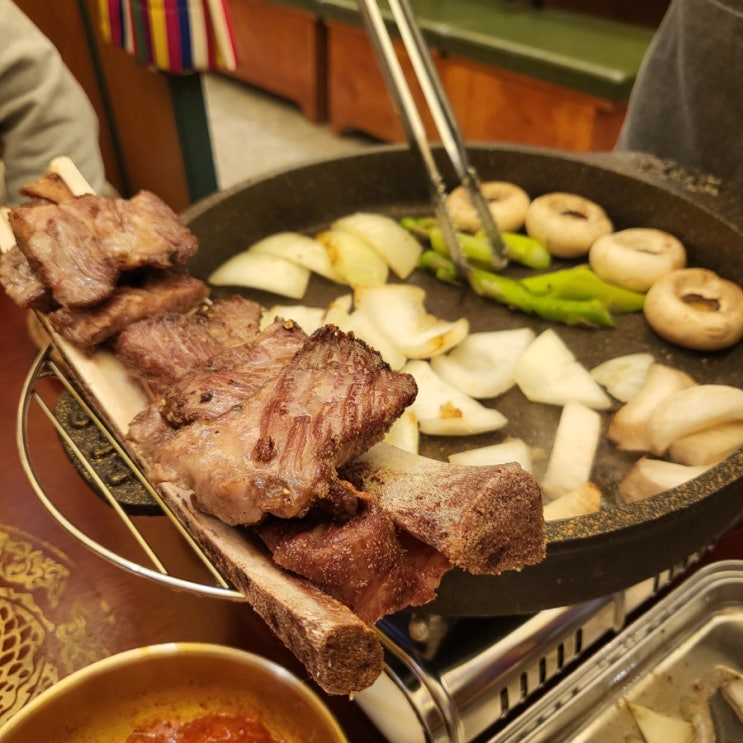 육즙 가득 부드러운 수비드 우대갈비 발산맛집 방이옥 네이버 블로그