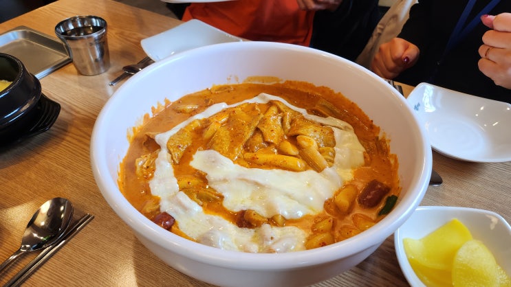 마포 점심 메뉴로 떡볶이나 분식은 역시 동대문엽기떡볶이의 로제엽떡 점바점 여긴 최고점 맛집서이웃환영 네이버 블로그