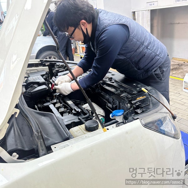 티볼리 시동꺼짐 쌍용자동차 중랑센터에서 엔진수리 후기 네이버 블로그