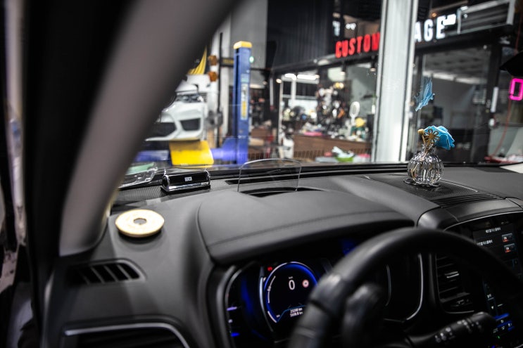 QM6 순정HUD 작업 : 네이버 블로그